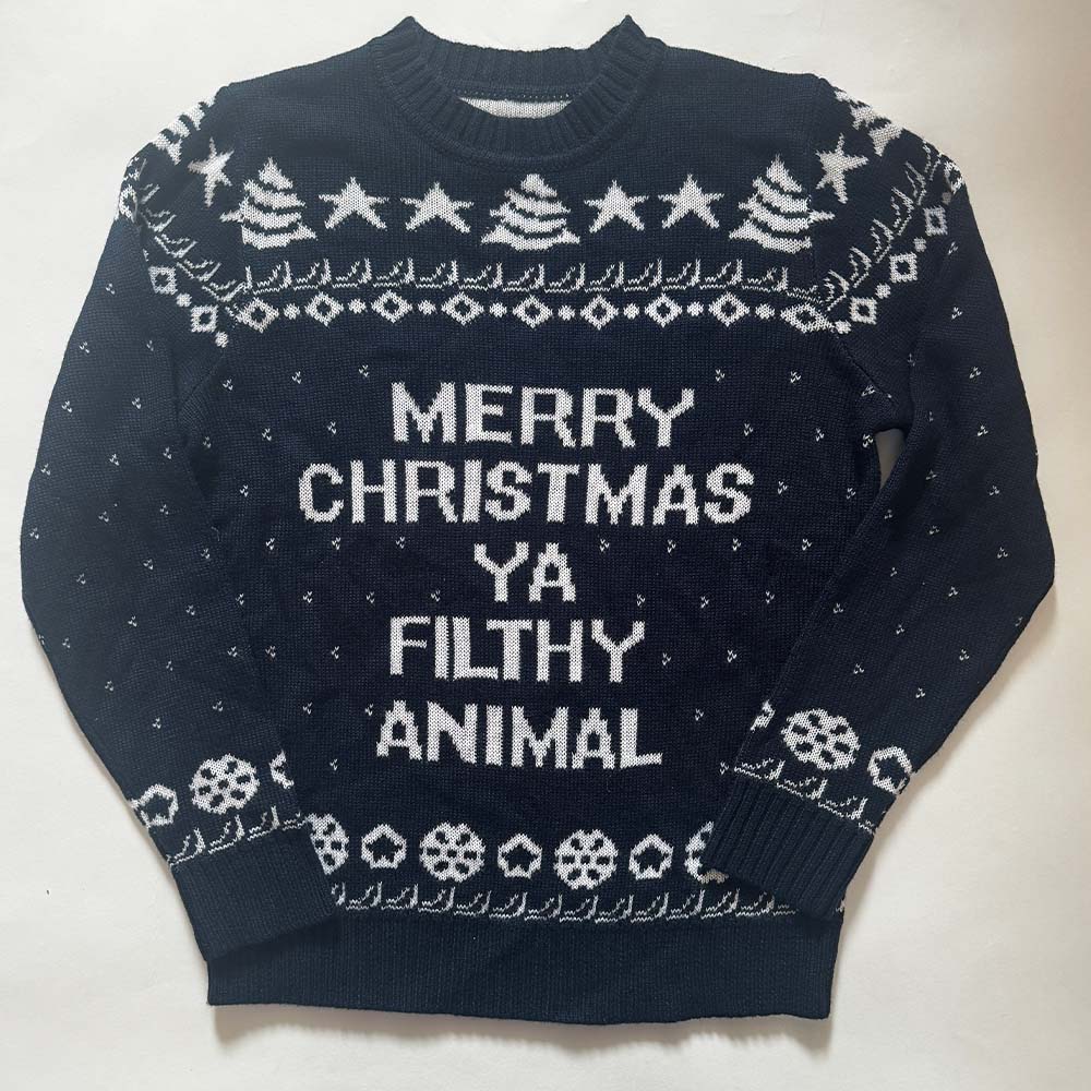Merry Christmas Ya Filthy Animal – funkychristmasjumpers