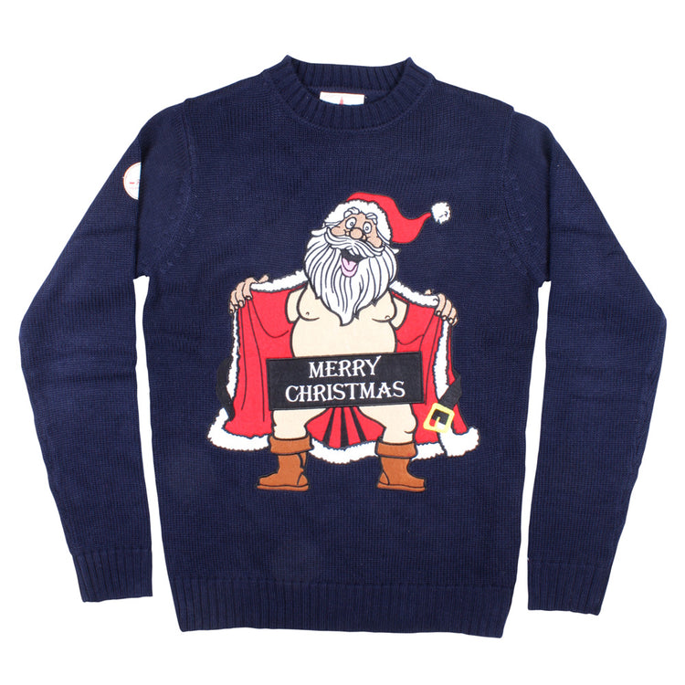 Naked Santa – funkychristmasjumpers