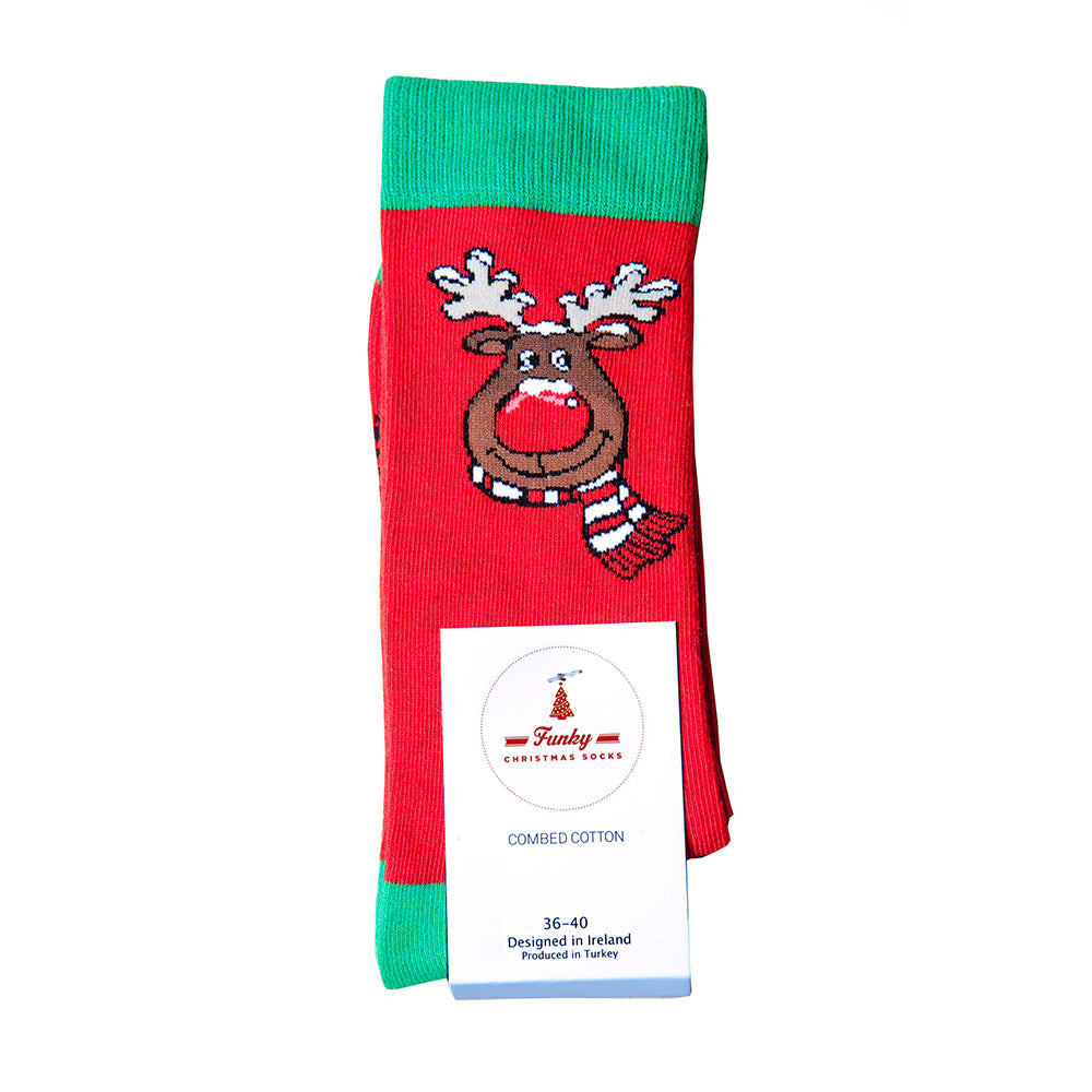 Rudolph Socks – funkychristmasjumpers