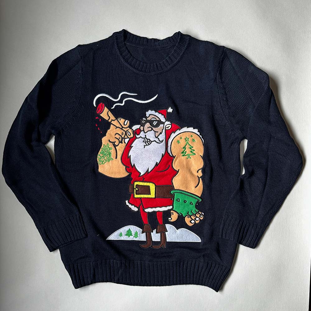 Bad Ass Santa – funkychristmasjumpers