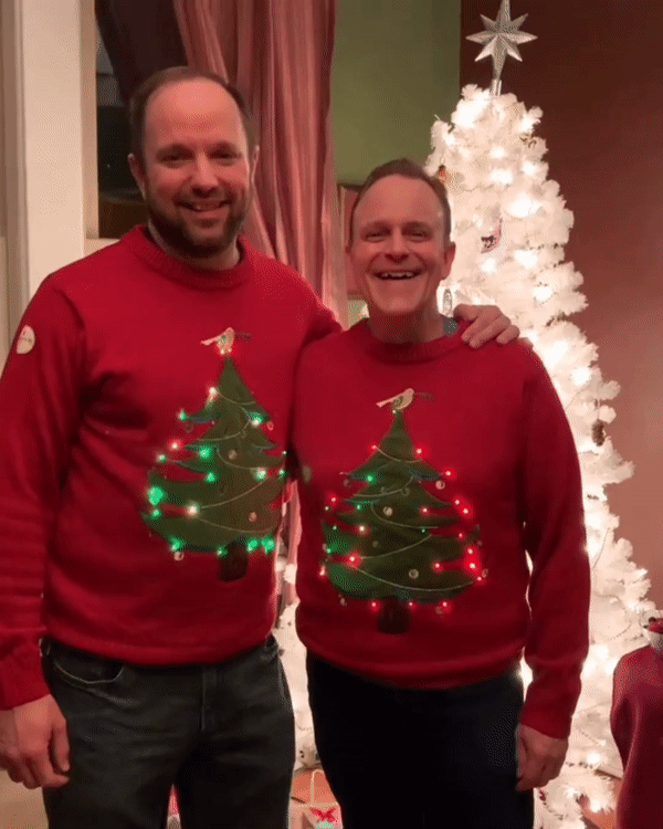 Christmas Tree with Light Christmas Jumper – funkychristmasjumpers